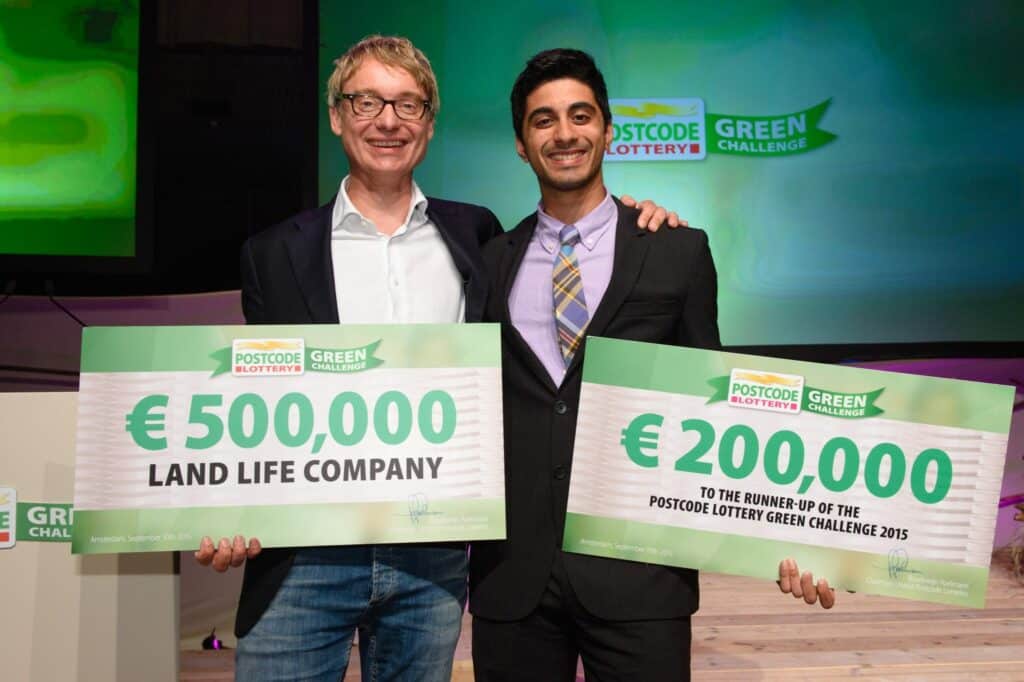 Startup wint half miljoen in Postcode Lottery Green Challenge