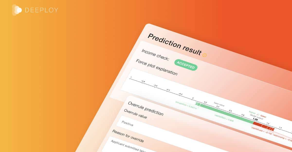 How Deeploy gives XAI a central place in MLOps