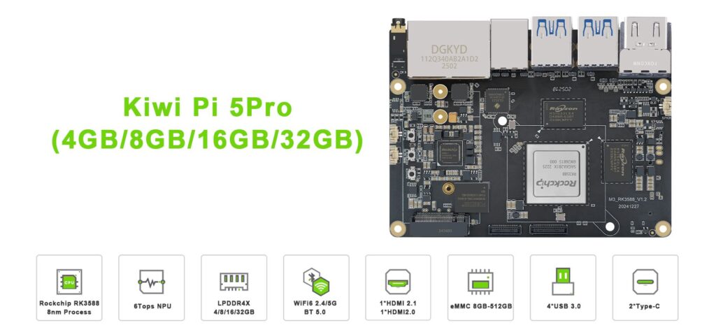 Kiwi Pi 5 Pro: A New RK3588-Powered Single-Board Computer Launches ...